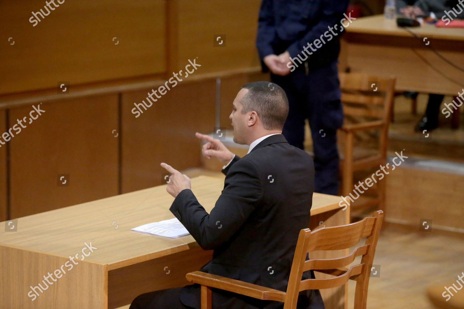 Ilias Kasidiaris Former Member Parliament Mp Editorial Stock Photo ...