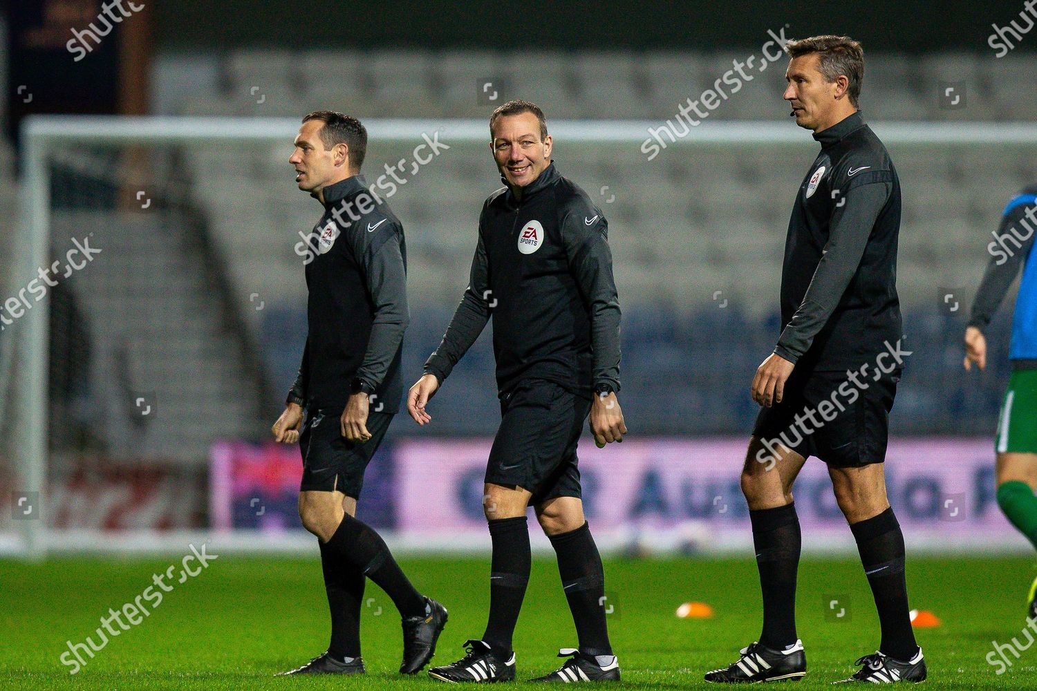Assistant Referee Edward Smart Referee Kevin Editorial Stock Photo ...