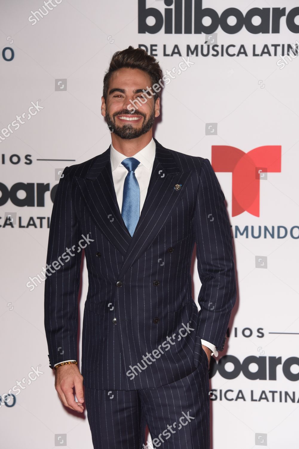 Frederick Oldenburg Arrives Billboard Latin Music Editorial Stock Photo ...