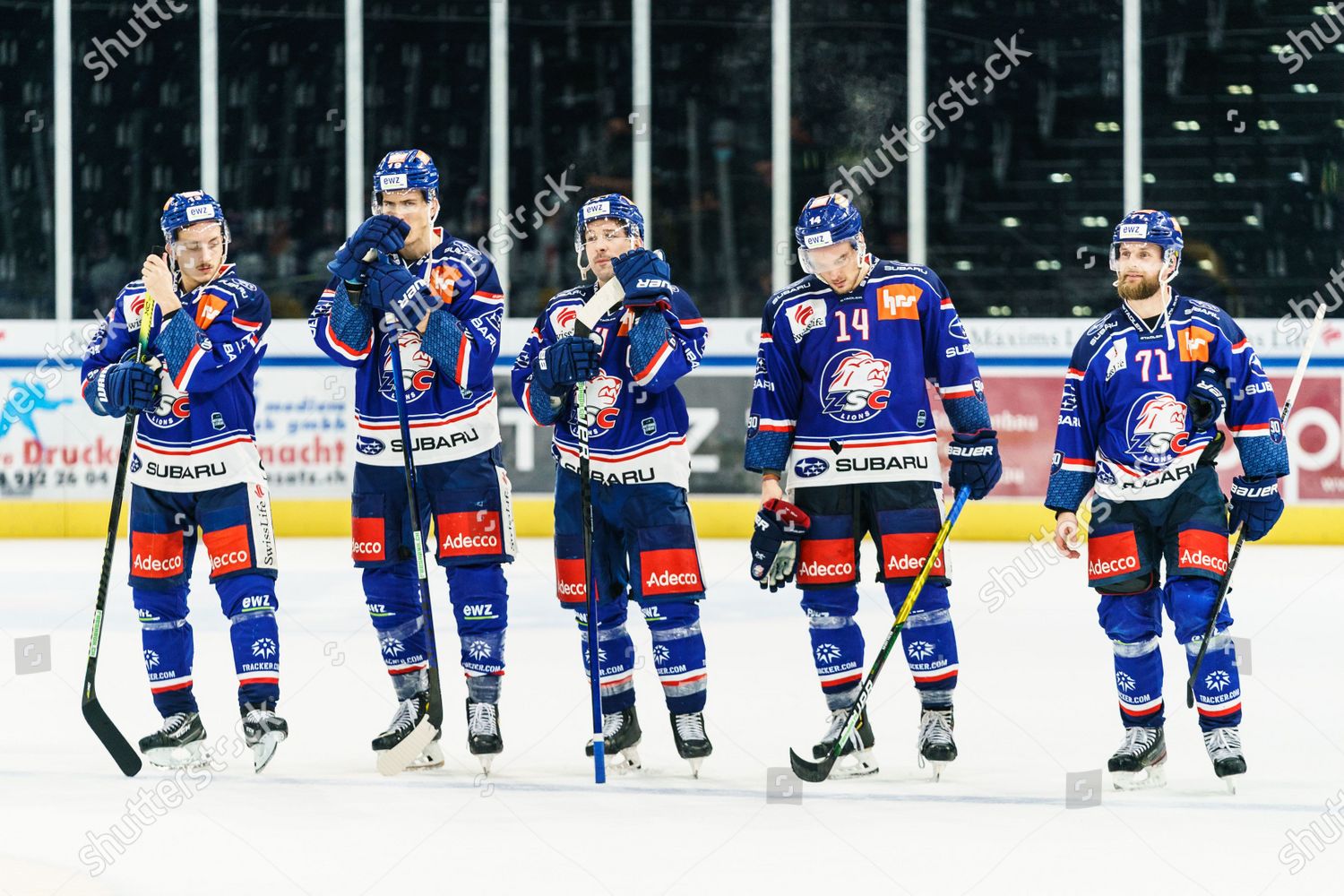 Left 13 Justin Sigrist Zsc 19 Editorial Stock Photo - Stock Image ...