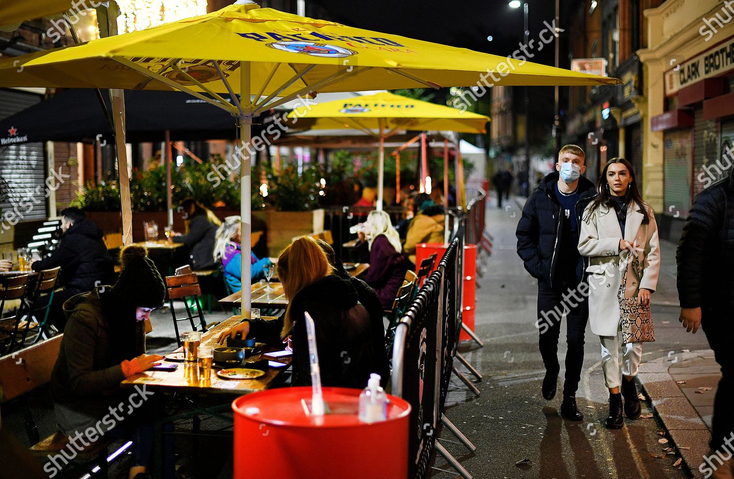 Revellers Manchester Took Streets Final Night Editorial Stock Photo ...