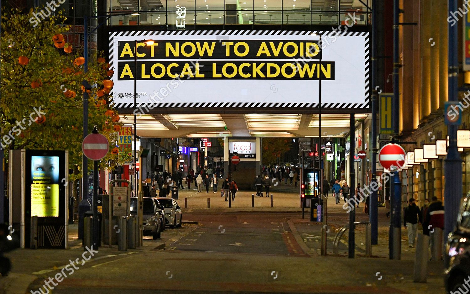 Revellers Manchester Took Streets Final Night Editorial Stock Photo ...