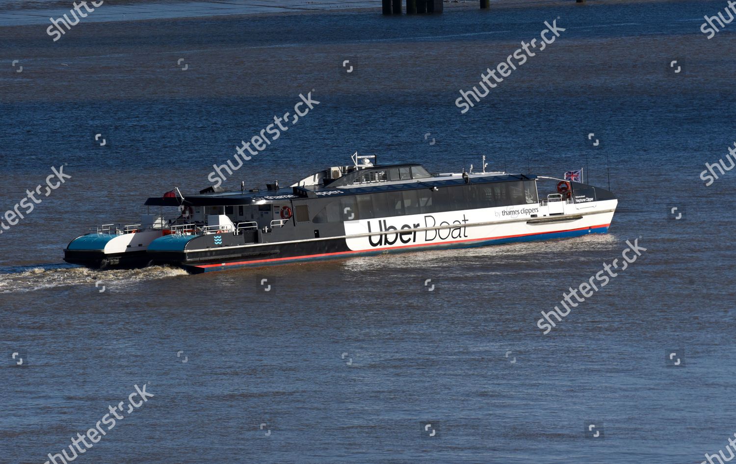 Neptune Clipper Thames Clippers Have Entered Editorial Stock Photo ...