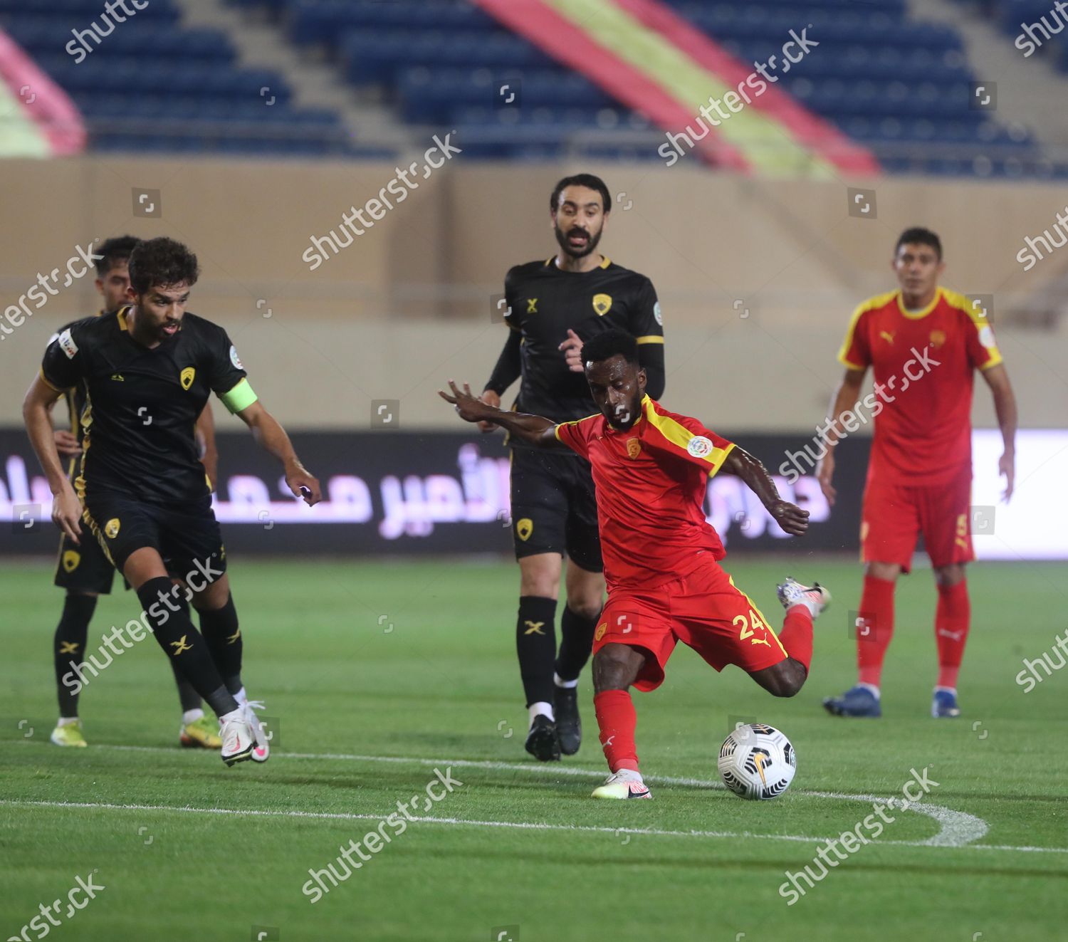 Alquadisiya Player Hassan Abu Sharara Action Editorial Stock Photo ...