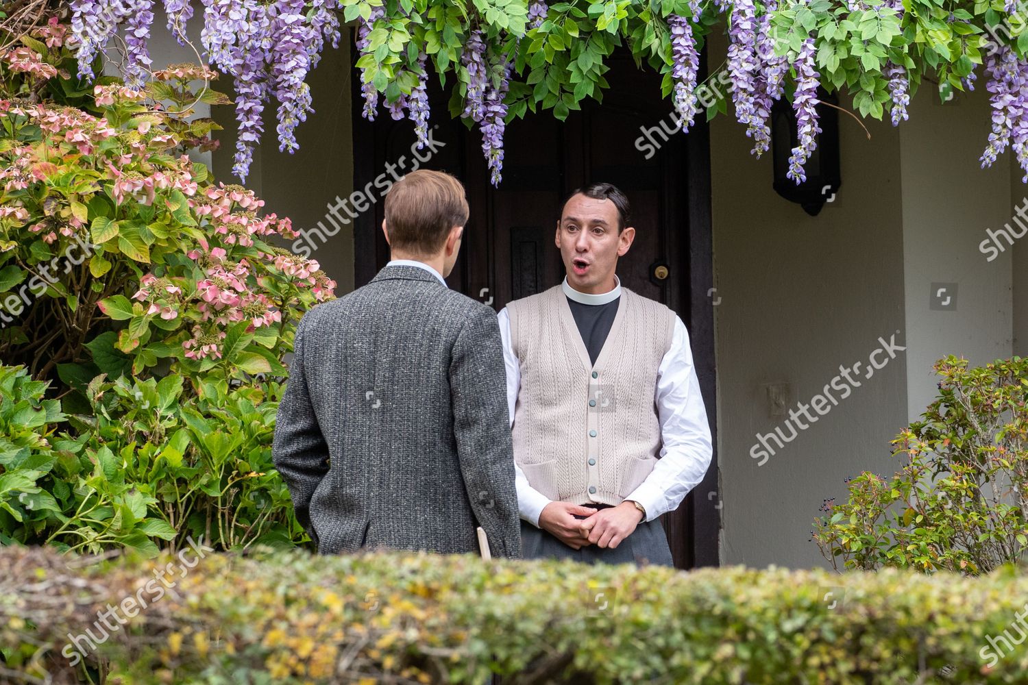 Al Weaver Right Oliver Dimsdale Filming Editorial Stock Photo - Stock ...