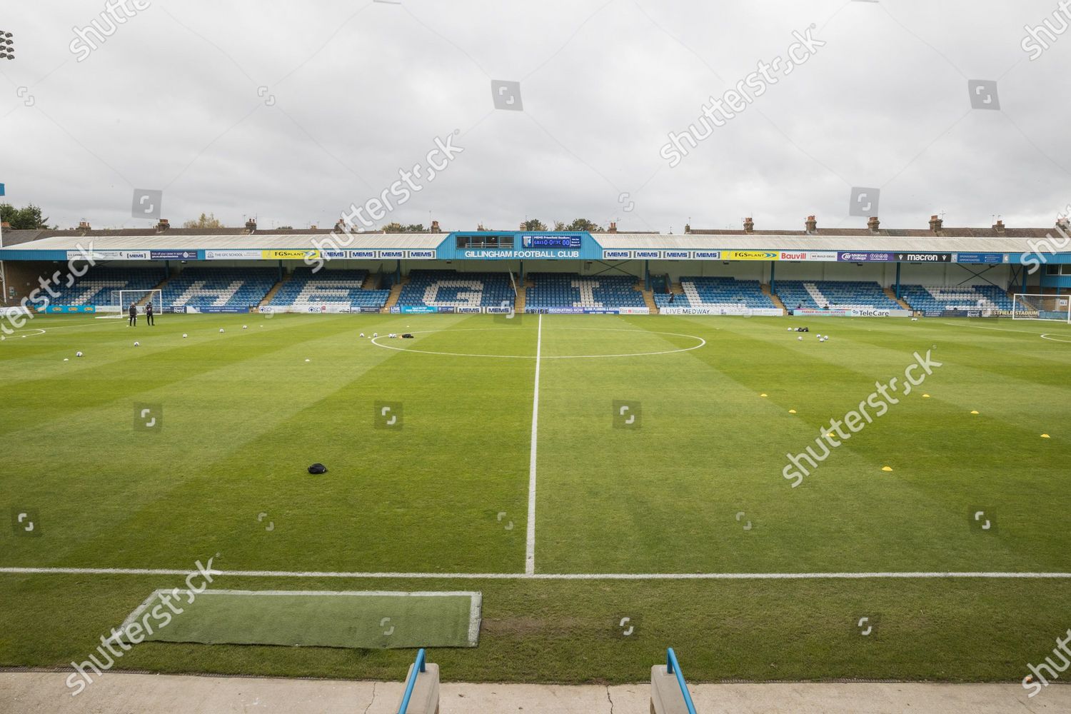 GENERAL VIEW PRIESTFIELD STADIUM AHEAD EFL Editorial Stock Photo ...