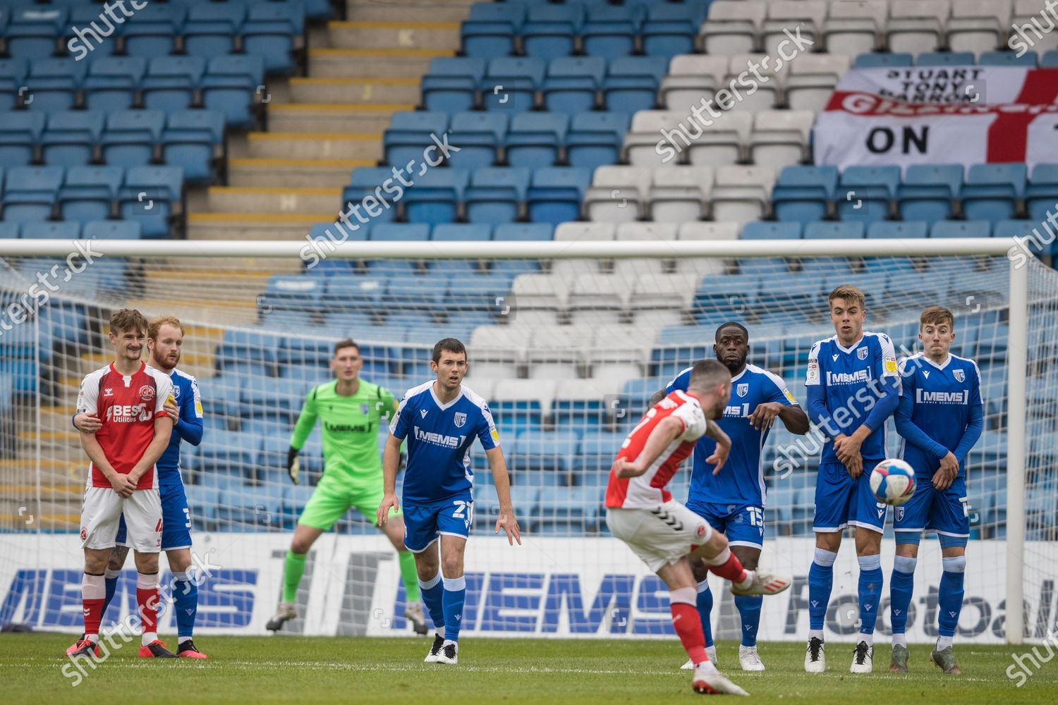 John Akinde Forward Gillingham 15 Jack Editorial Stock Photo - Stock ...