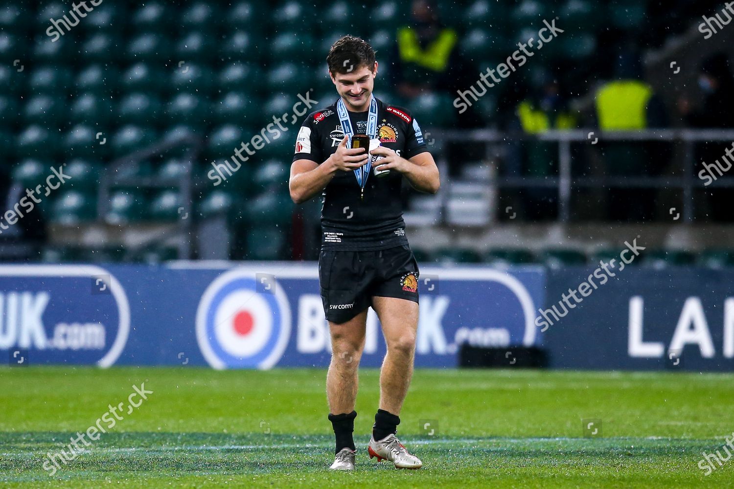 Jack Maunder Exeter Chiefs Celebrates Becoming Editorial Stock Photo ...