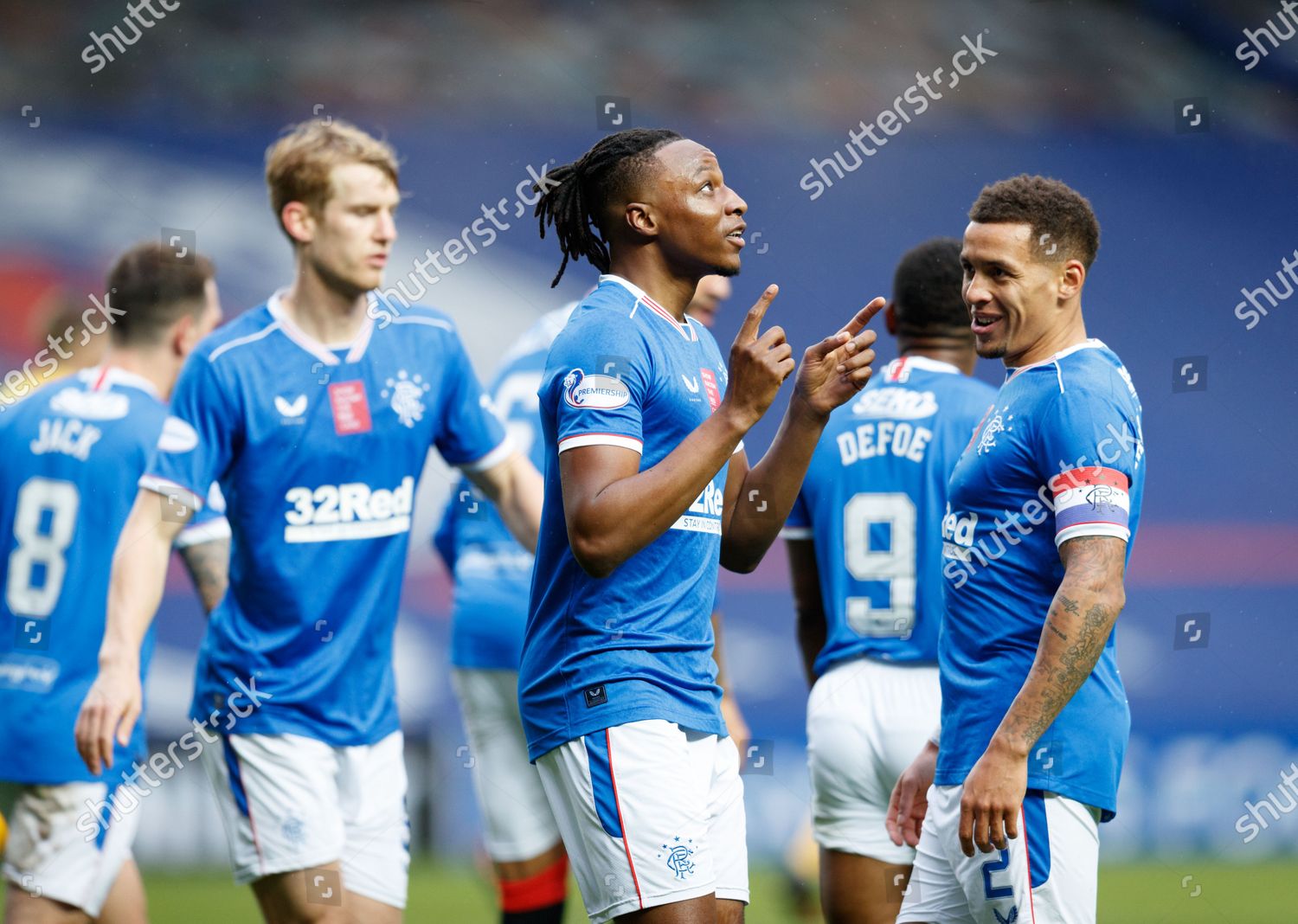 Joe Aribo Rangers Celebrates Scoring Give Editorial Stock Photo - Stock ...