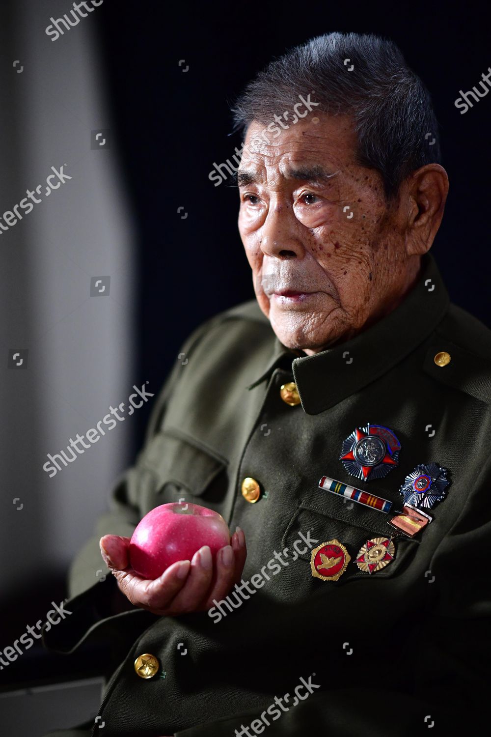 Zhang Jifa Veteran Chinese Peoples Volunteers Editorial Stock Photo ...