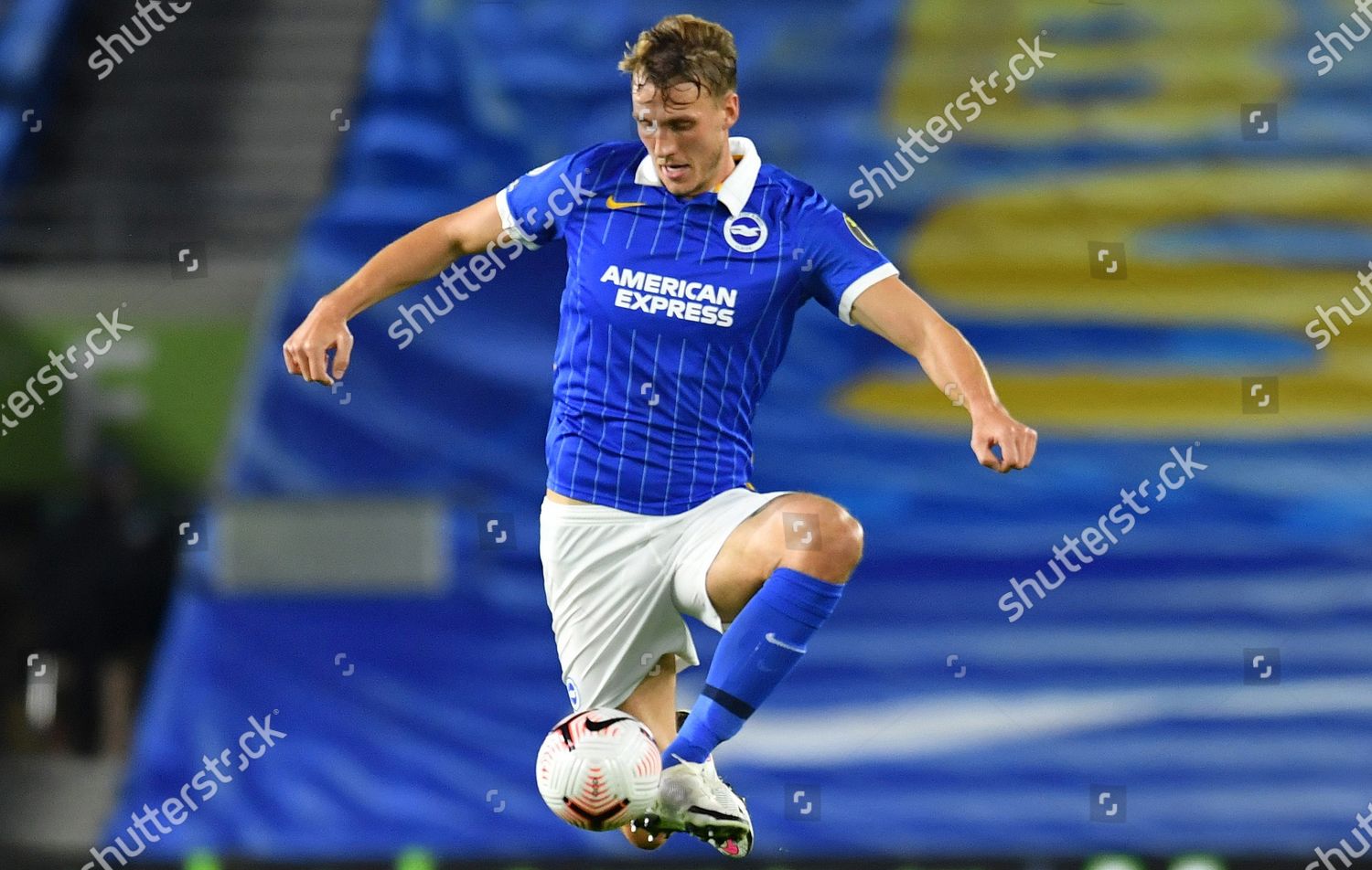 Dan Burn Brighton Action During English Editorial Stock Photo - Stock ...