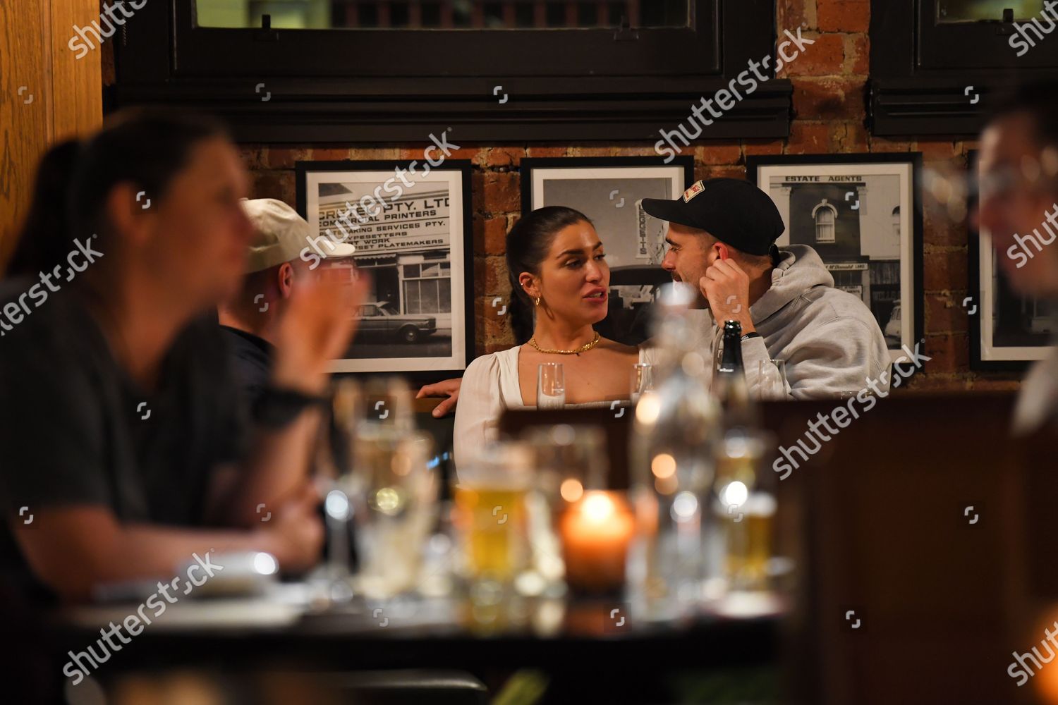 Patrons Seen Enjoying Beverages Inside Angus Editorial Stock Photo ...