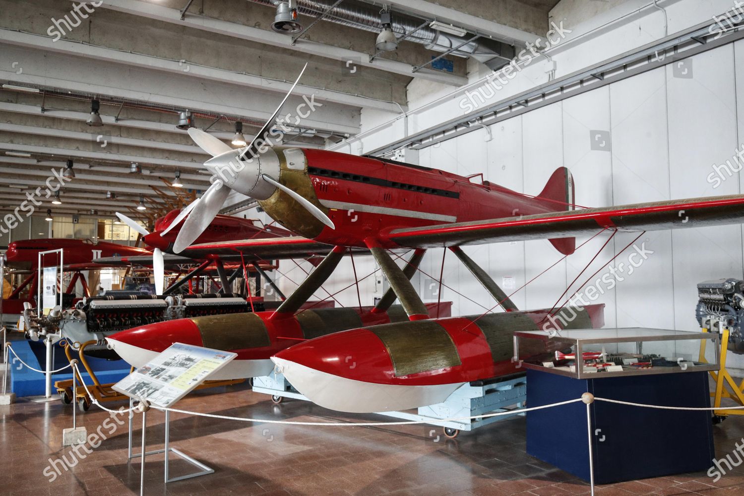 Macchi Mc72 Seaplane On Display Italian Editorial Stock Photo - Stock Image | Shutterstock