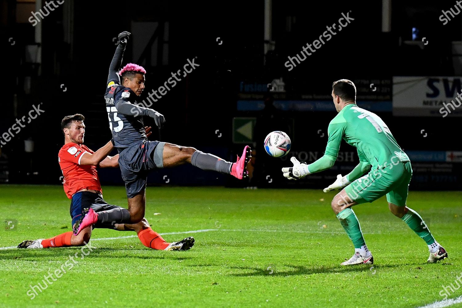 Luton Town Goalkeeper Simon Sluga 12makes Editorial Stock Photo - Stock ...