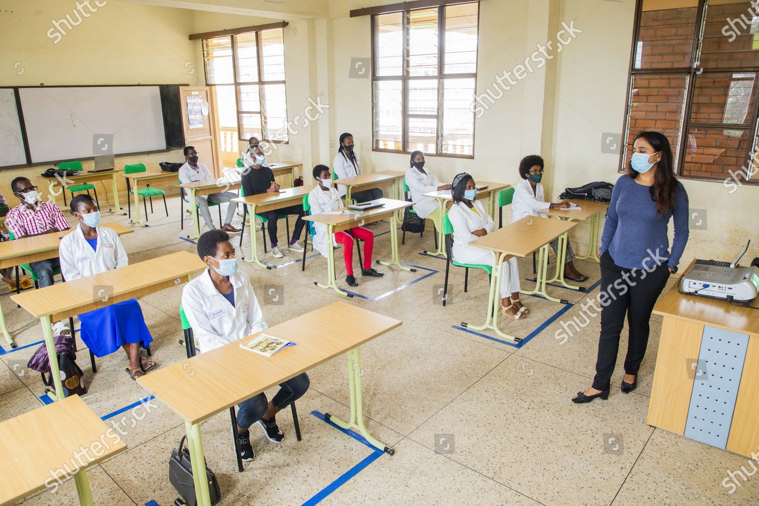 Students Attend Class University Rwanda Kigali Editorial Stock Photo ...