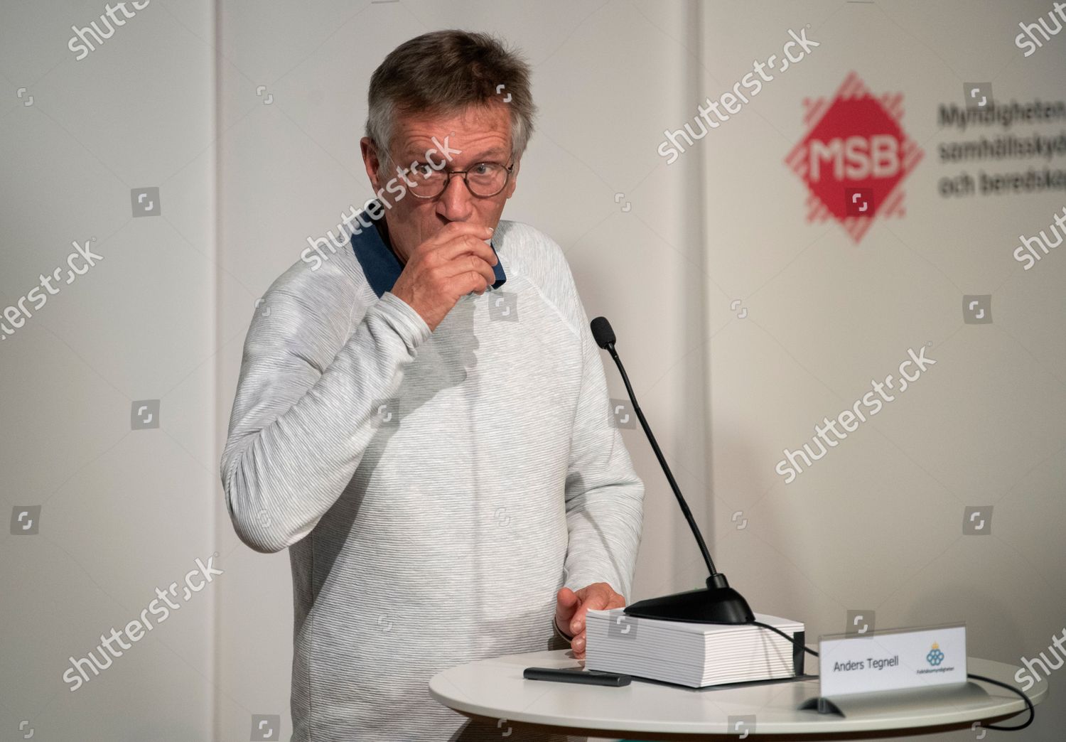 State Epidemiologist Anders Tegnell Public Health Editorial Stock Photo ...