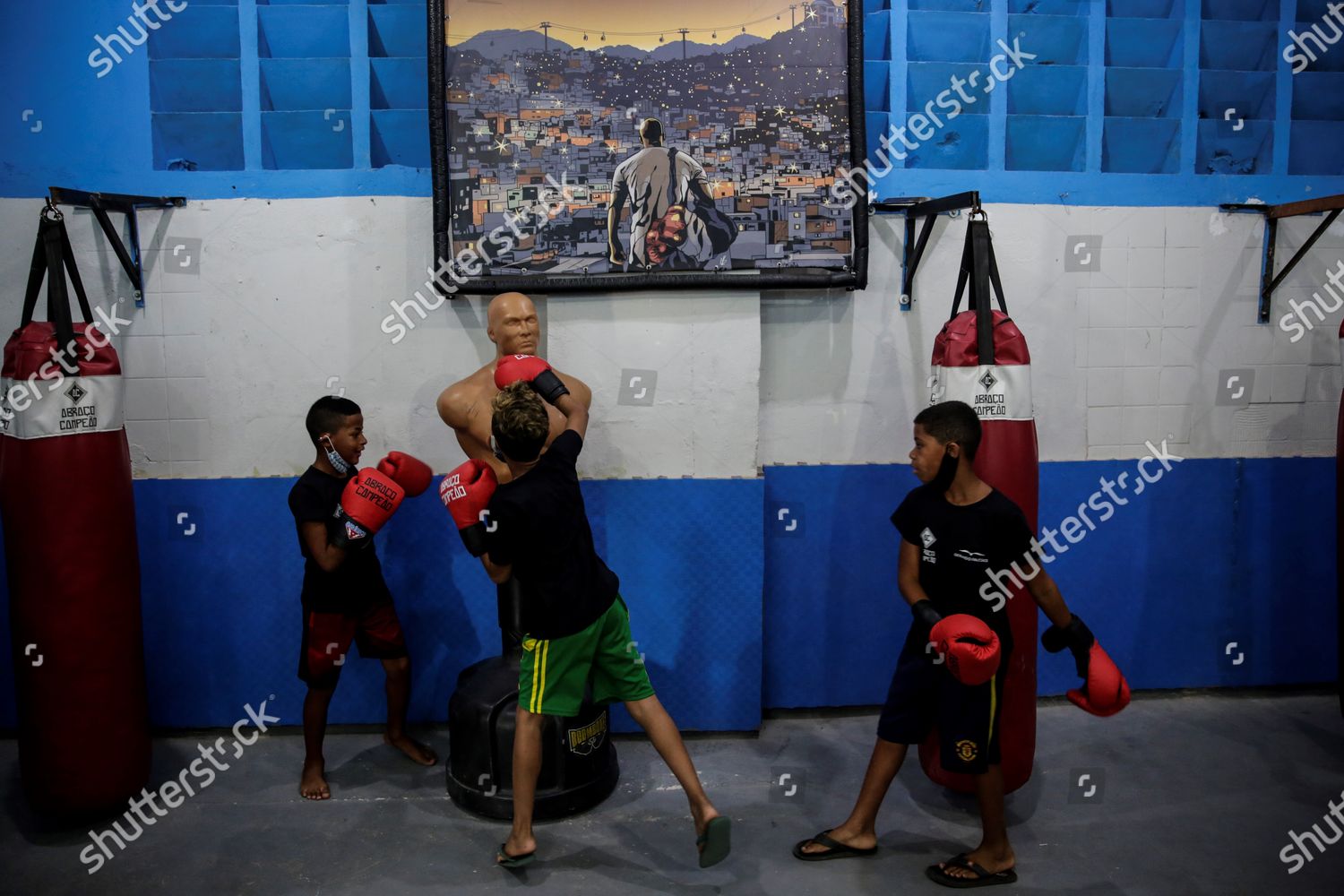 Group Children Young People Participate Boxing Editorial Stock Photo ...