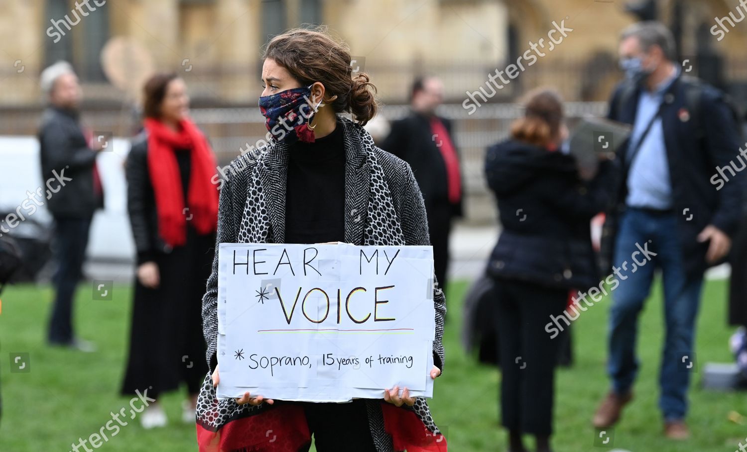 Opera Singers Protest Calling On Uk Editorial Stock Photo - Stock Image ...