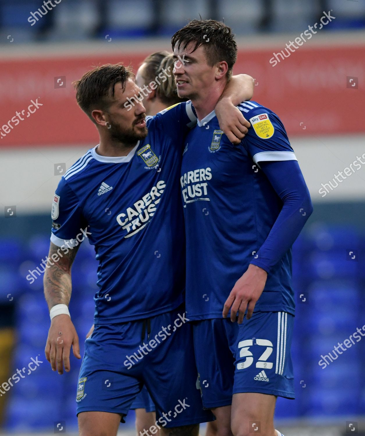 Oliver Hawkins Ipswich Town Celebrates His Editorial Stock Photo ...