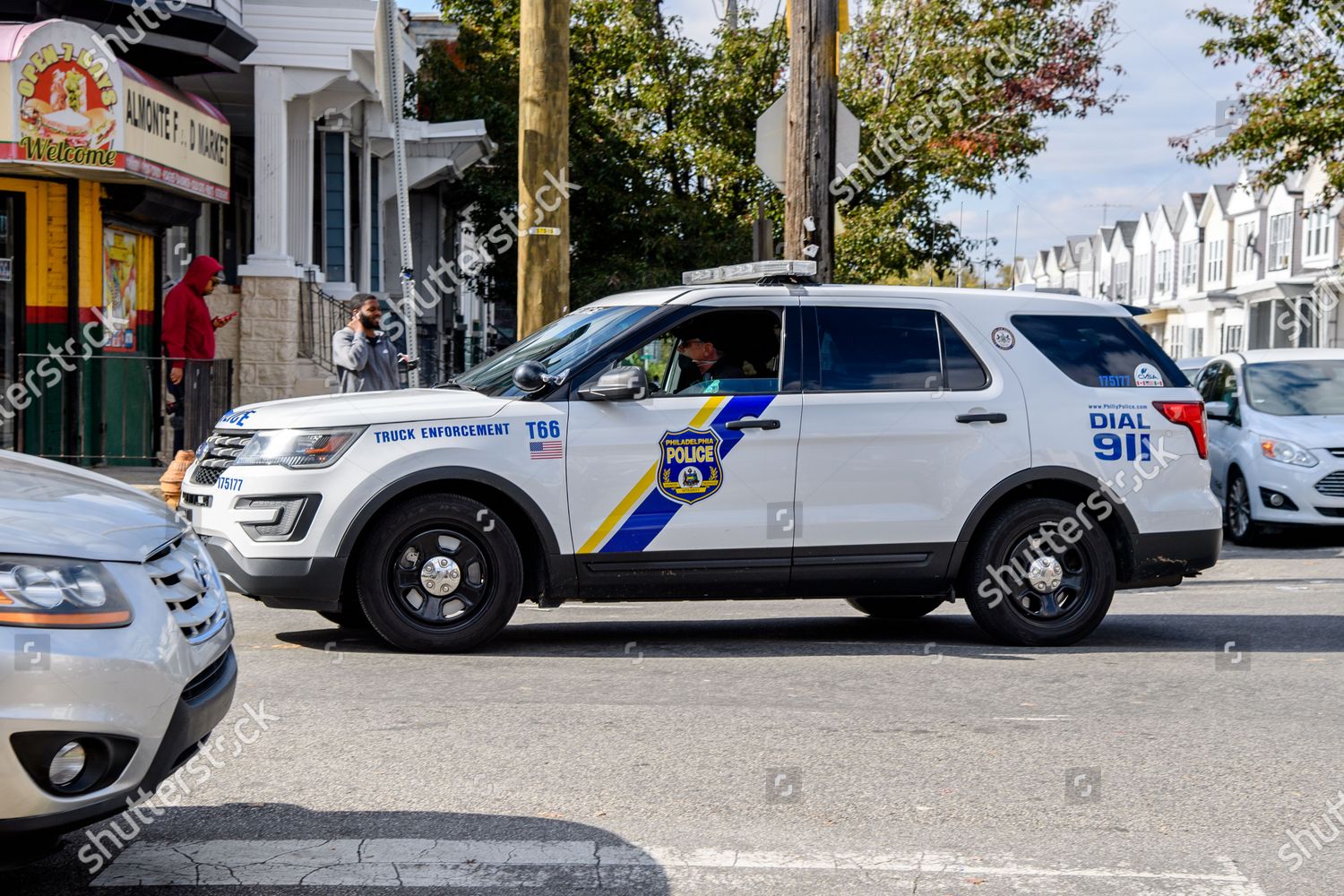 Philadelphia Police Vehicle Editorial Stock Photo - Stock Image ...