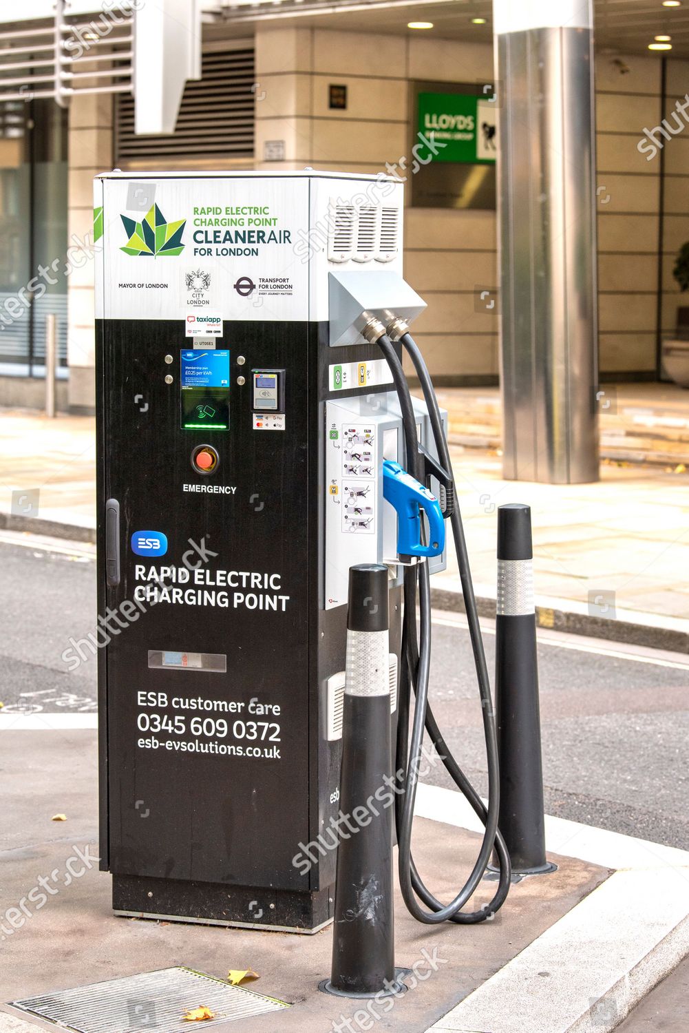 Esb Ev Solutions Rapid Electric Car Editorial Stock Photo - Stock Image ...