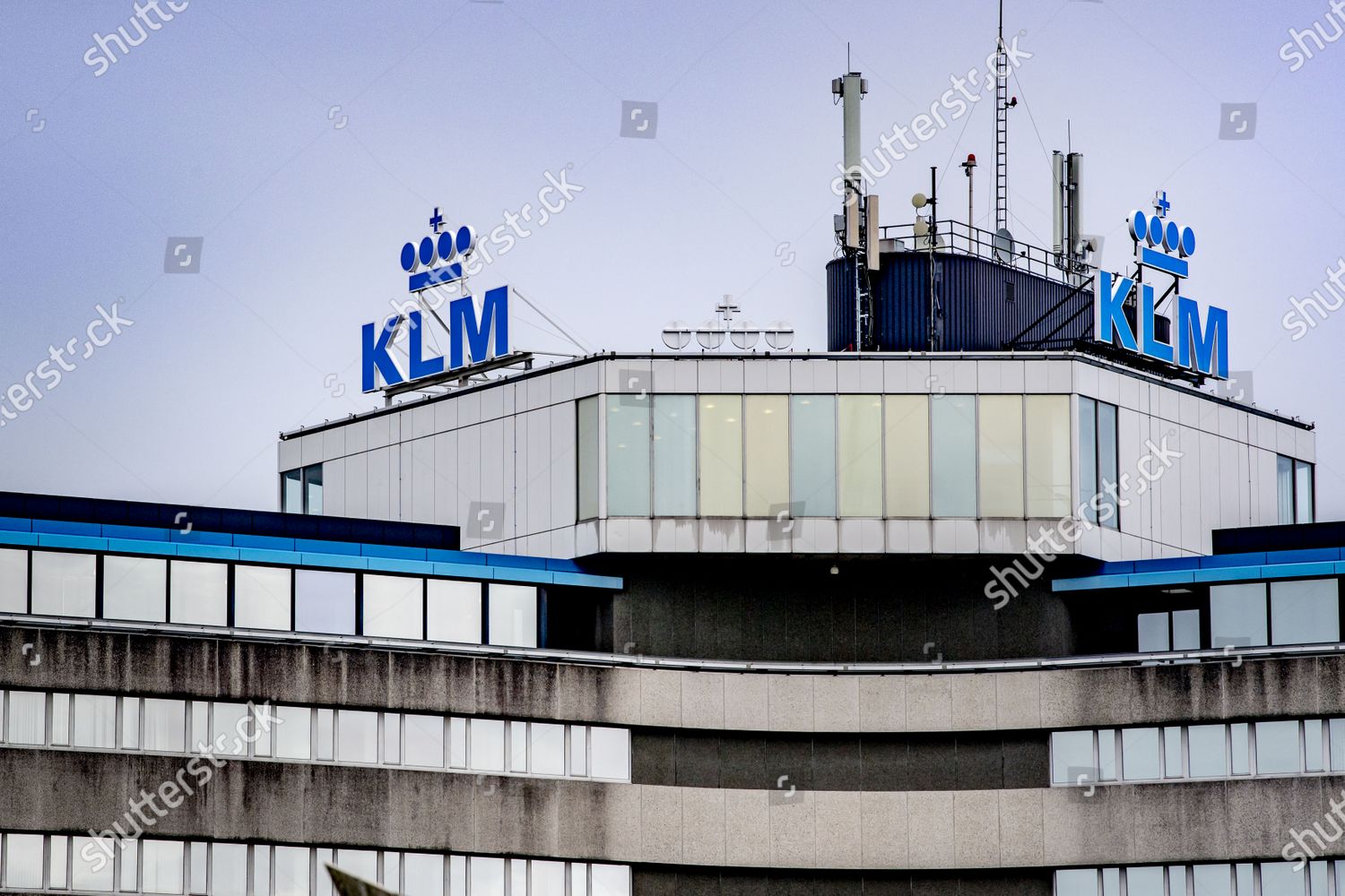 EXTERIOR KLM CRISIS HEADQUARTERS AVIATION ORGANIZATION Editorial Stock ...