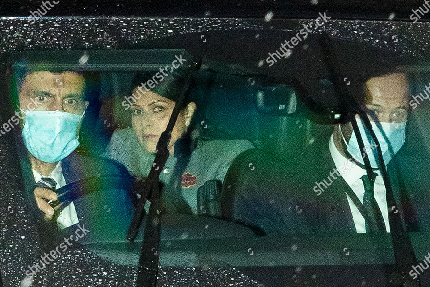 Home Secretary Priti Patel Arrives Foreign Editorial Stock Photo ...