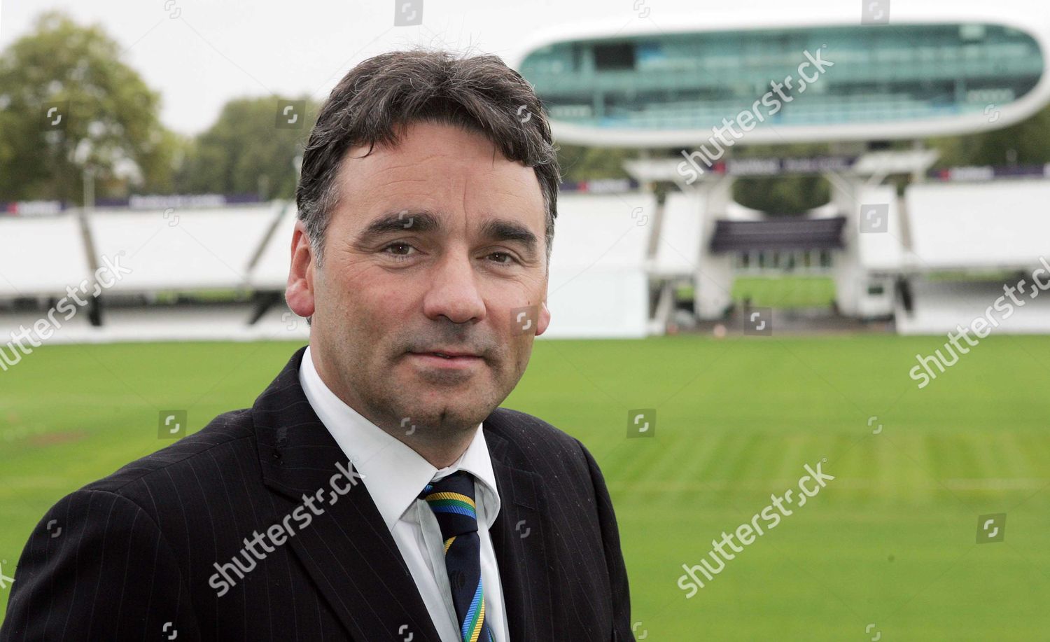 Keith Bradshaw Chief Executive Marylebone Cricket Editorial Stock Photo ...