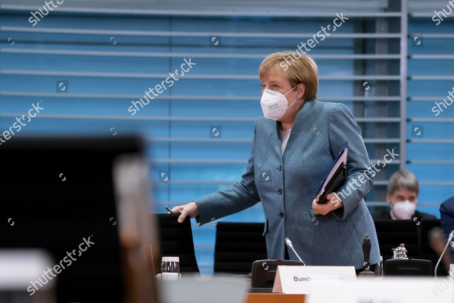 Chancellor Angela Merkel Cdu Editorial Stock Photo - Stock Image ...