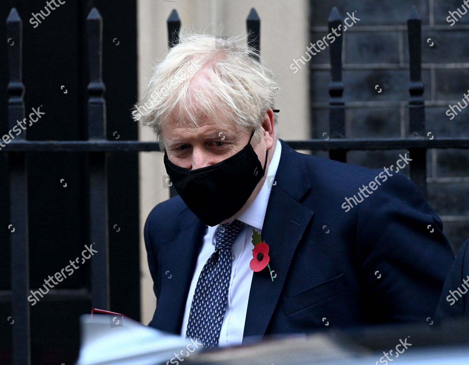 British Prime Minister Boris Johnson Wearing Editorial Stock Photo ...