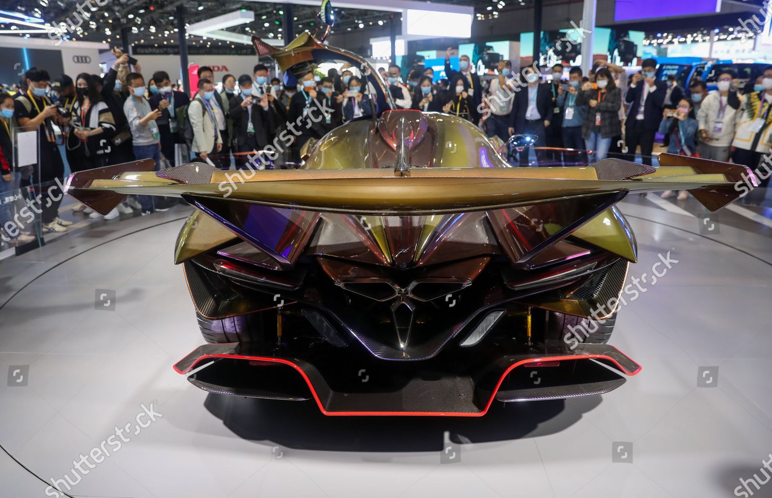 Visitors View Apollo Intensa Emozione Car Editorial Stock Photo - Stock ...