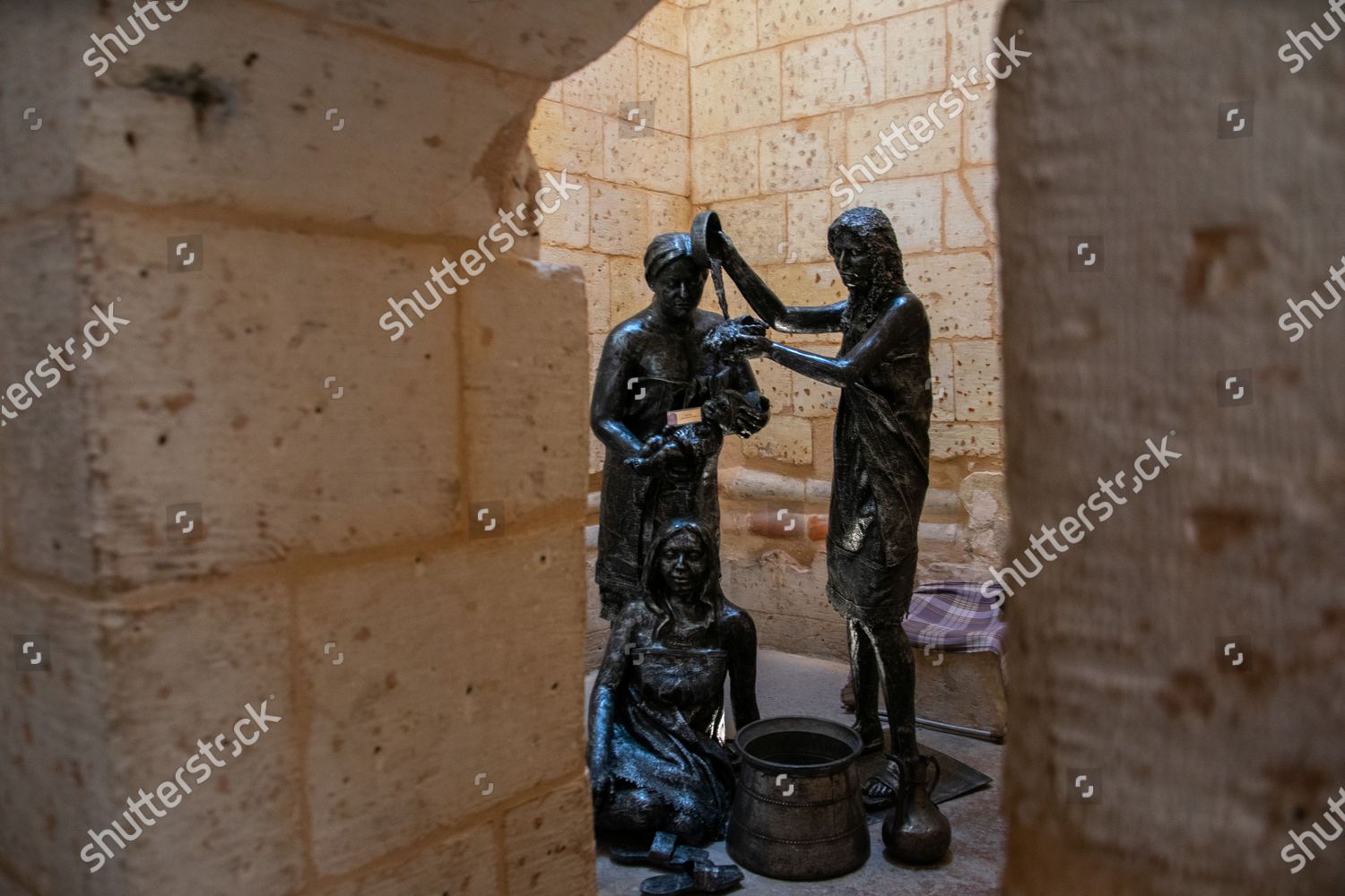 Statue Traditional Baths Hamam Museum Gaziantep Editorial Stock Photo ...