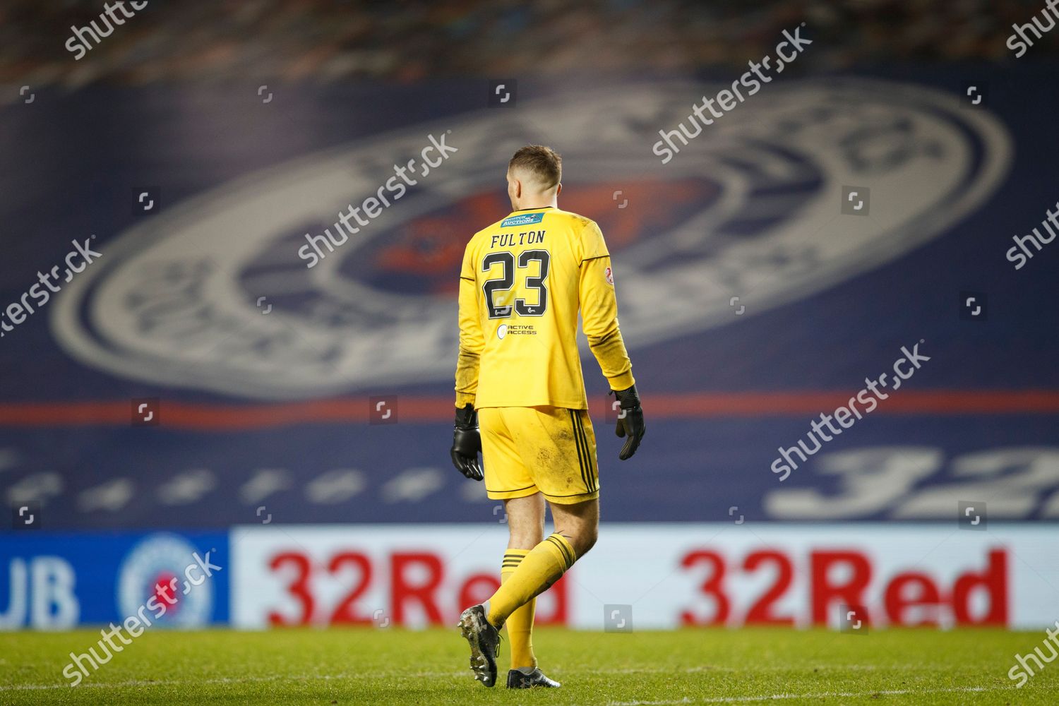 Goal Keeper Ryan Fulton Hamilton Academical Editorial Stock Photo ...