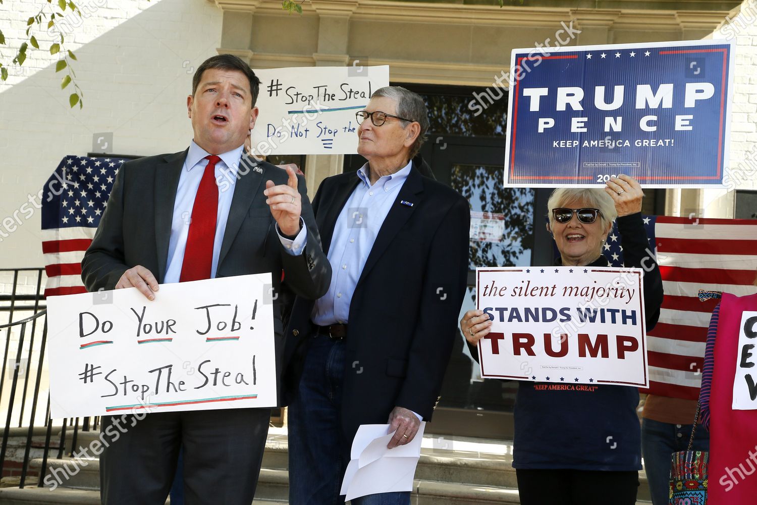 Protrump Political Operative Ed Martin Left Editorial Stock Photo ...