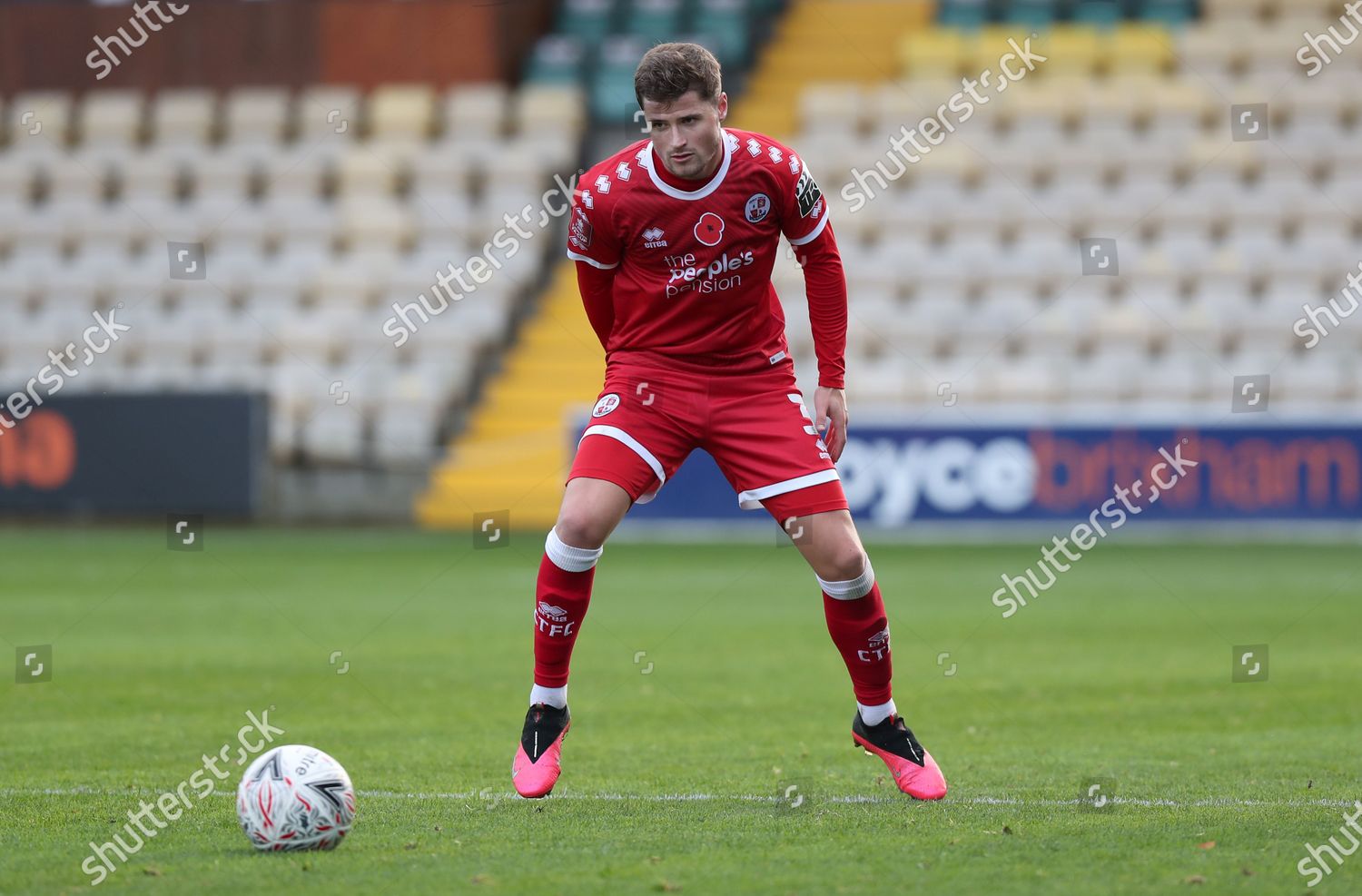Crawley Towns Josh Doherty During First Editorial Stock Photo - Stock ...