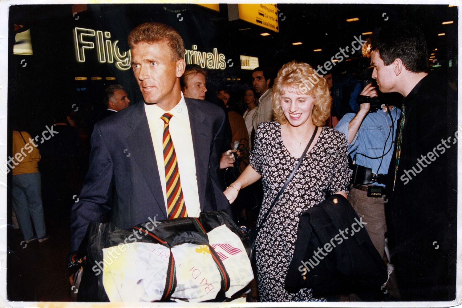 Cricketer Alec Stewart Wife Lynn Pictured Editorial Stock Photo - Stock ...