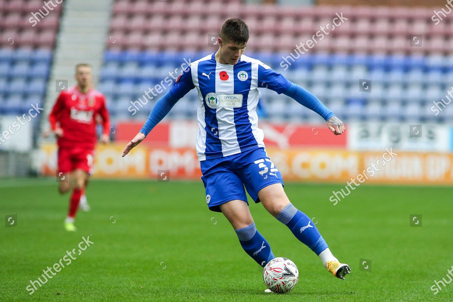 Wigan Athletic Defender Adam Long 32 Editorial Stock Photo - Stock ...