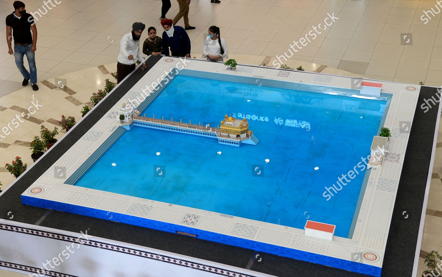 16 By 16 Square Feet Model Editorial Stock Photo - Stock Image ...
