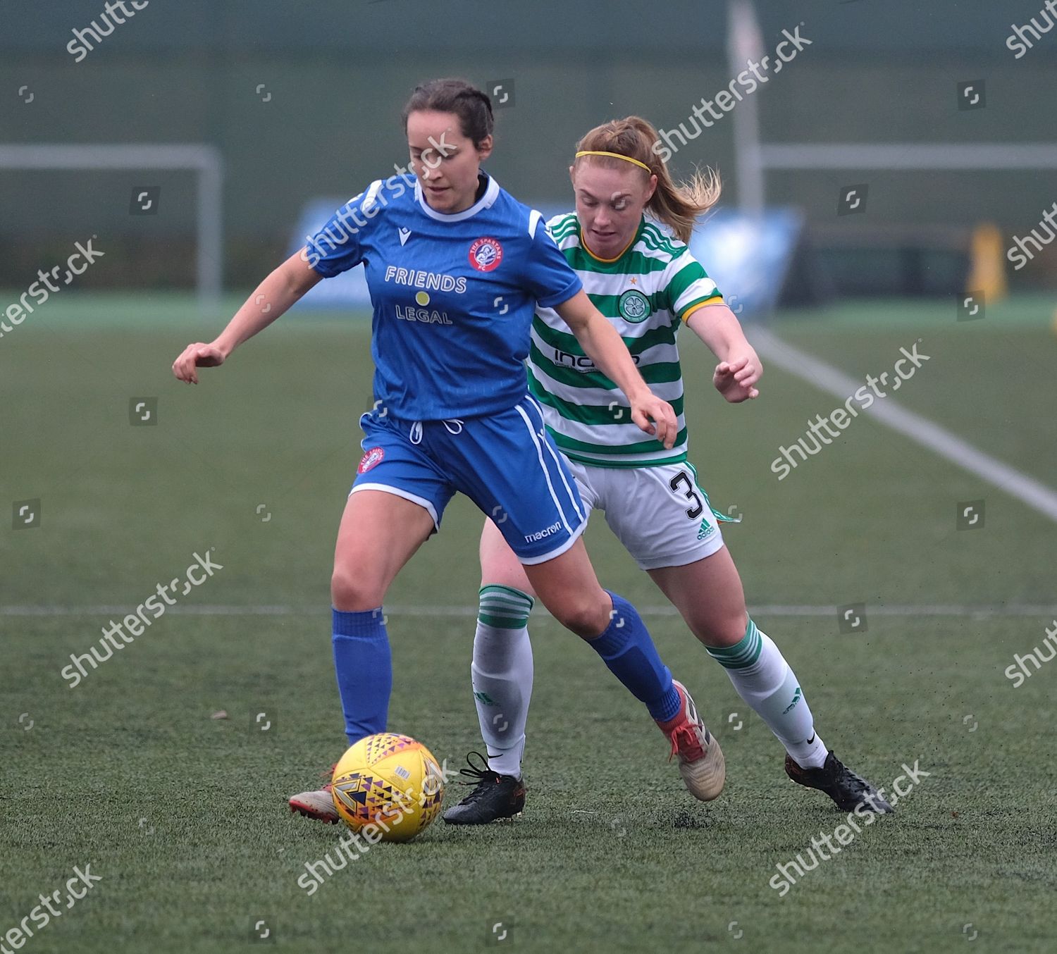 Beth Mckay Spartans Jodie Bartle Celtic Editorial Stock Photo - Stock ...