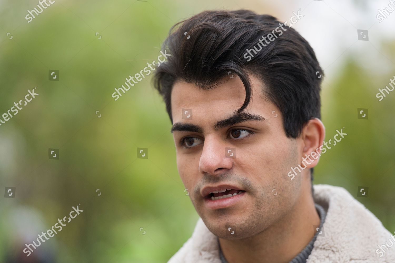 Fast Food Employee Osama Hosna Speaks Editorial Stock Photo - Stock ...