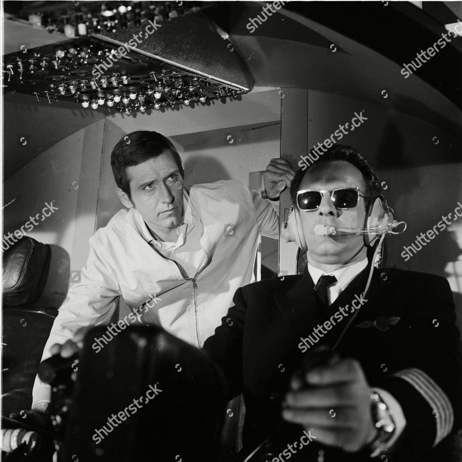 Joel Fabiani Stewart Sullivan Bernard Horsfall Editorial Stock Photo ...