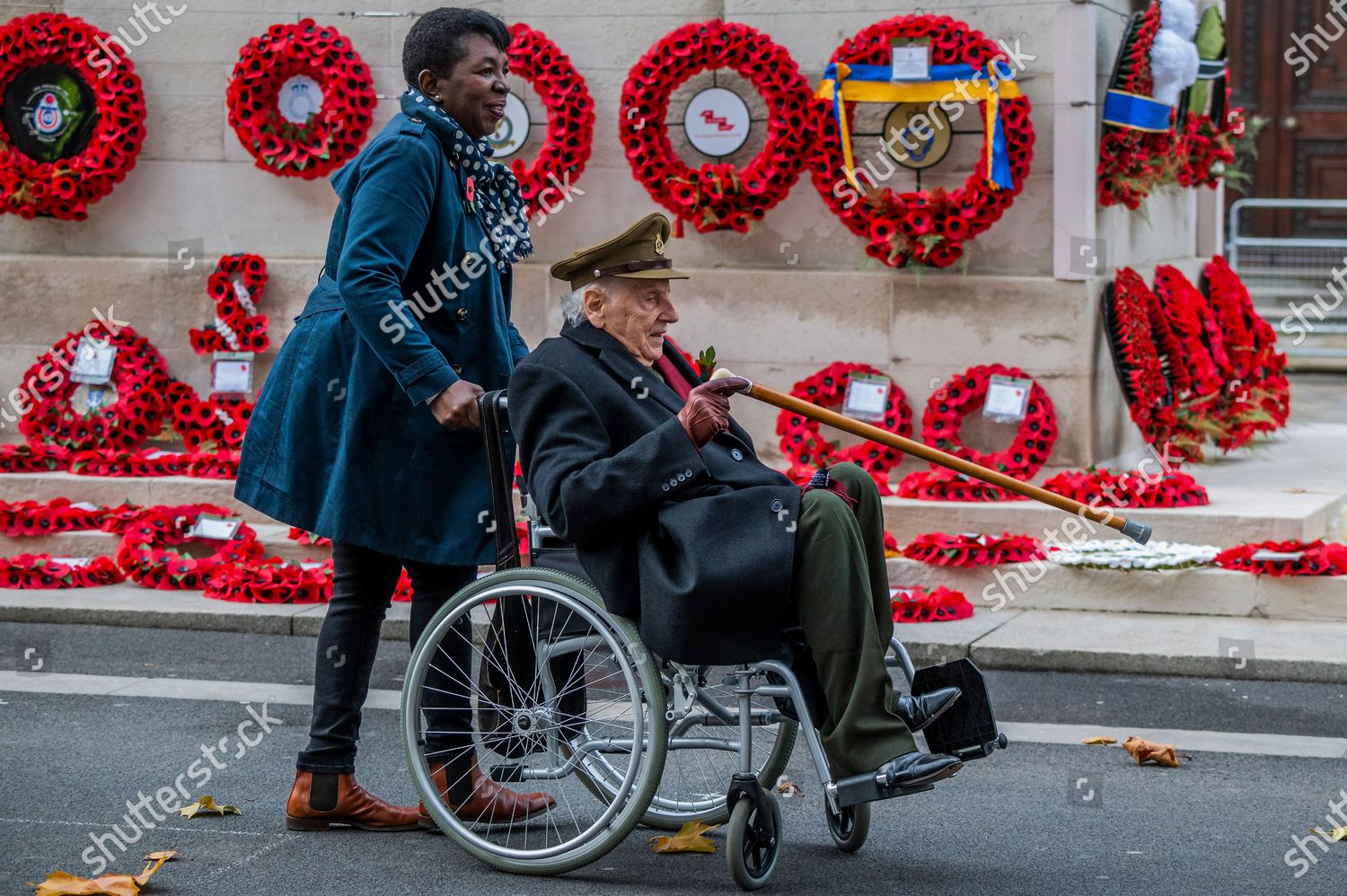 Veterans Incl Dr Max Gammon Veteran Editorial Stock Photo - Stock Image ...