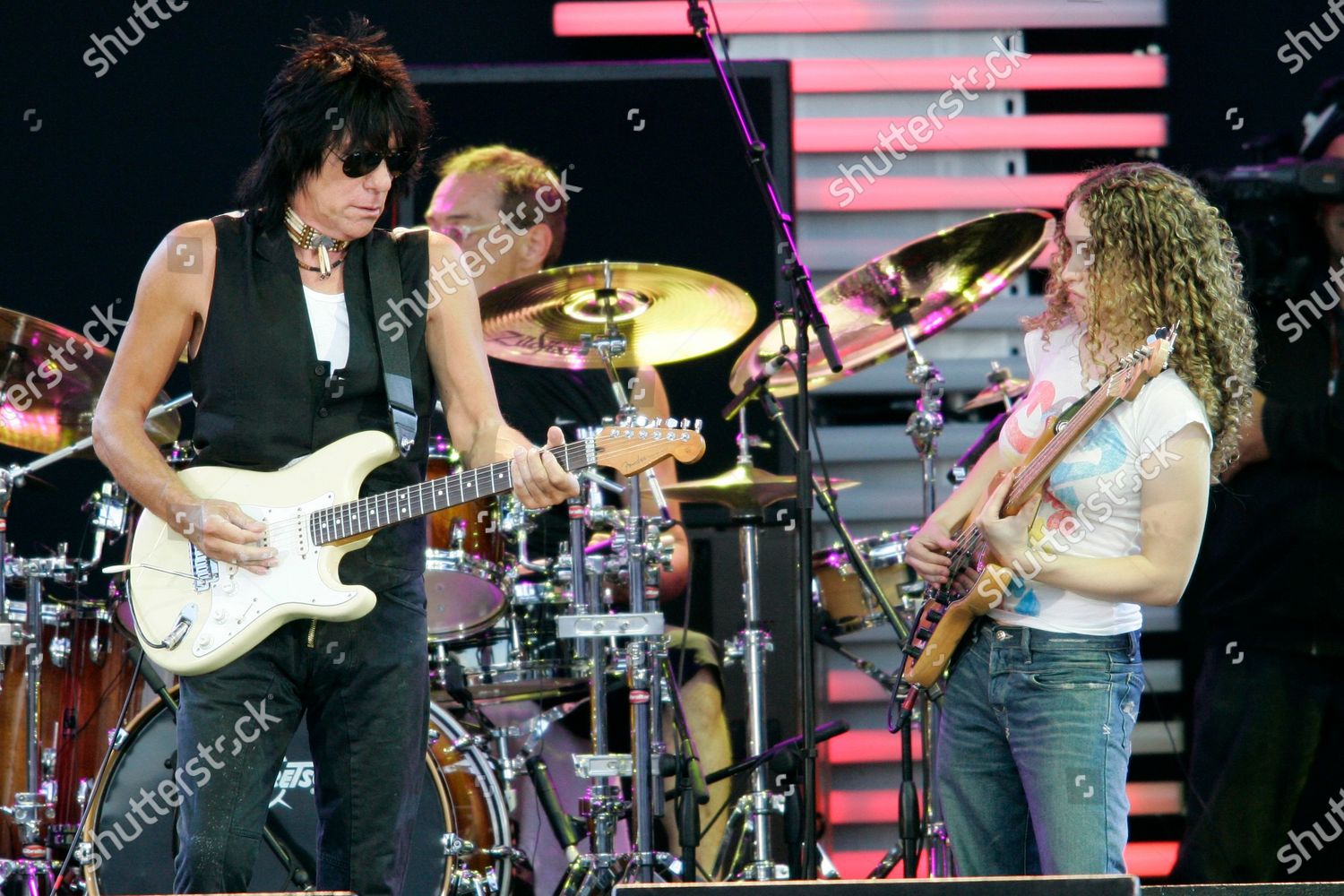 Jeff Beck Performs Tal Wilkenfeld Eric Editorial Stock Photo - Stock ...