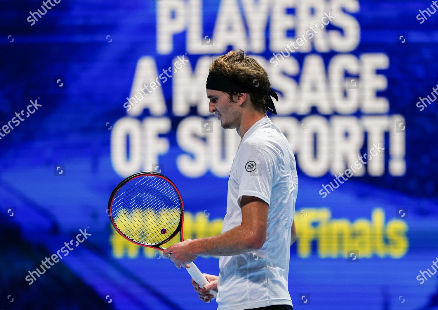 Alexander Zverev Germany Dejected During Play Editorial Stock Photo - Stock Image | Shutterstock