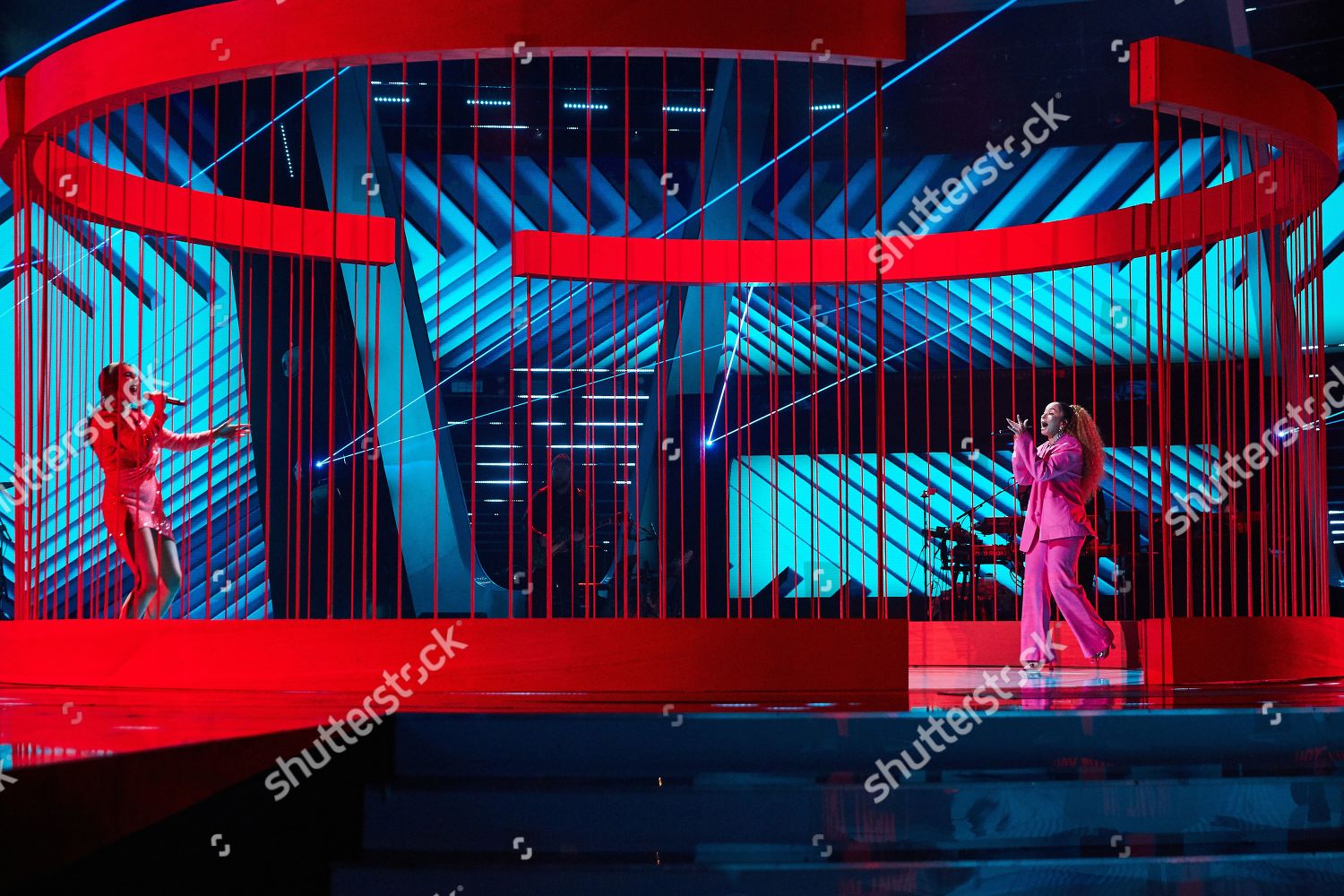 Brooke Scullion Ella Eyre Perform Editorial Stock Photo - Stock Image ...