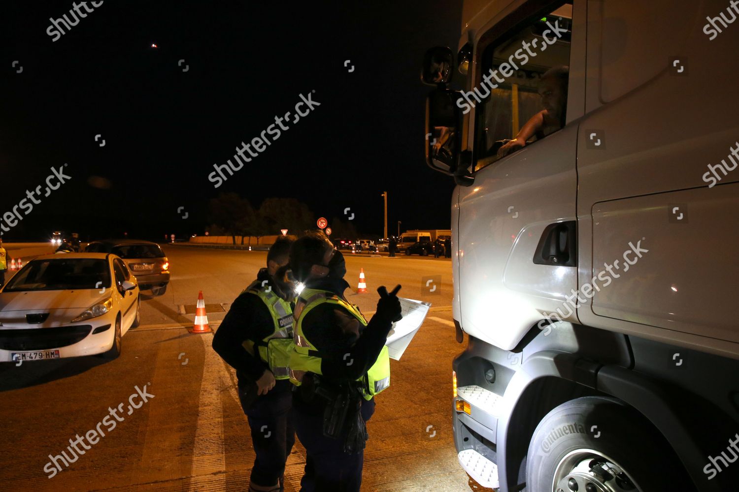 French Border Police Police Aux Frontieres Editorial Stock Photo ...