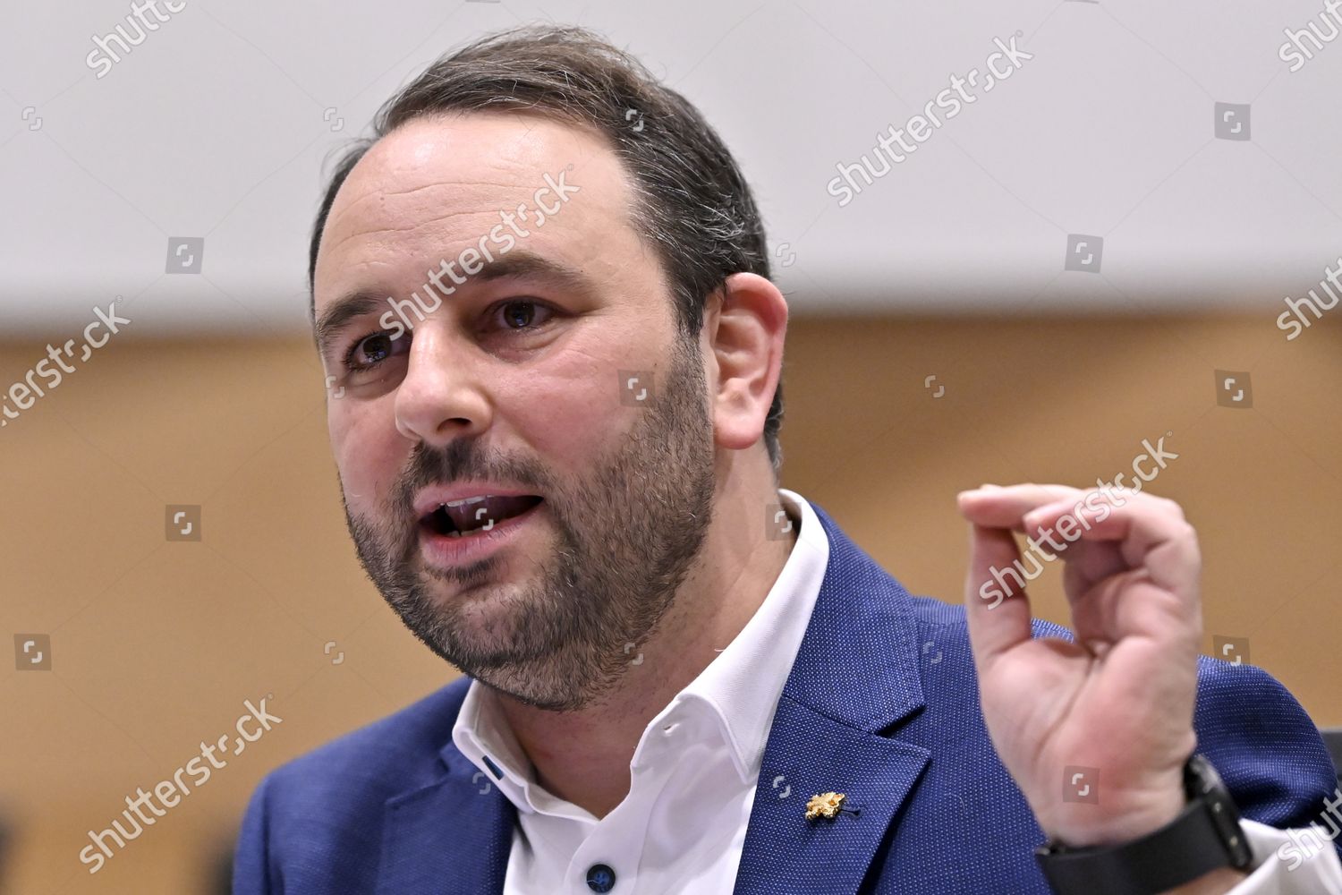 Nvas Michael Freilich Pictured During Session Editorial Stock Photo ...
