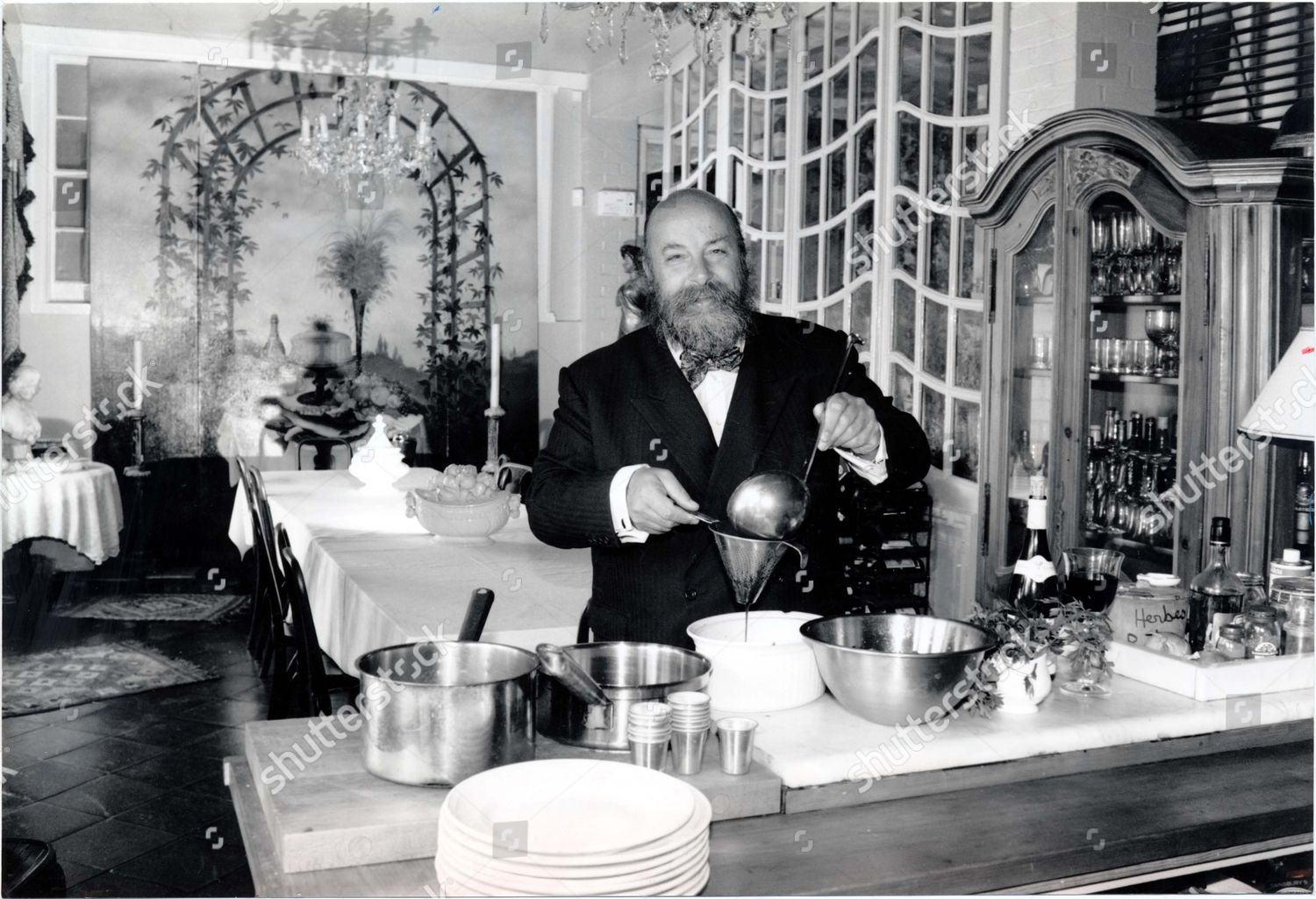 Roy Ackerman Restauranteur Chef Food Critic Editorial Stock Photo ...