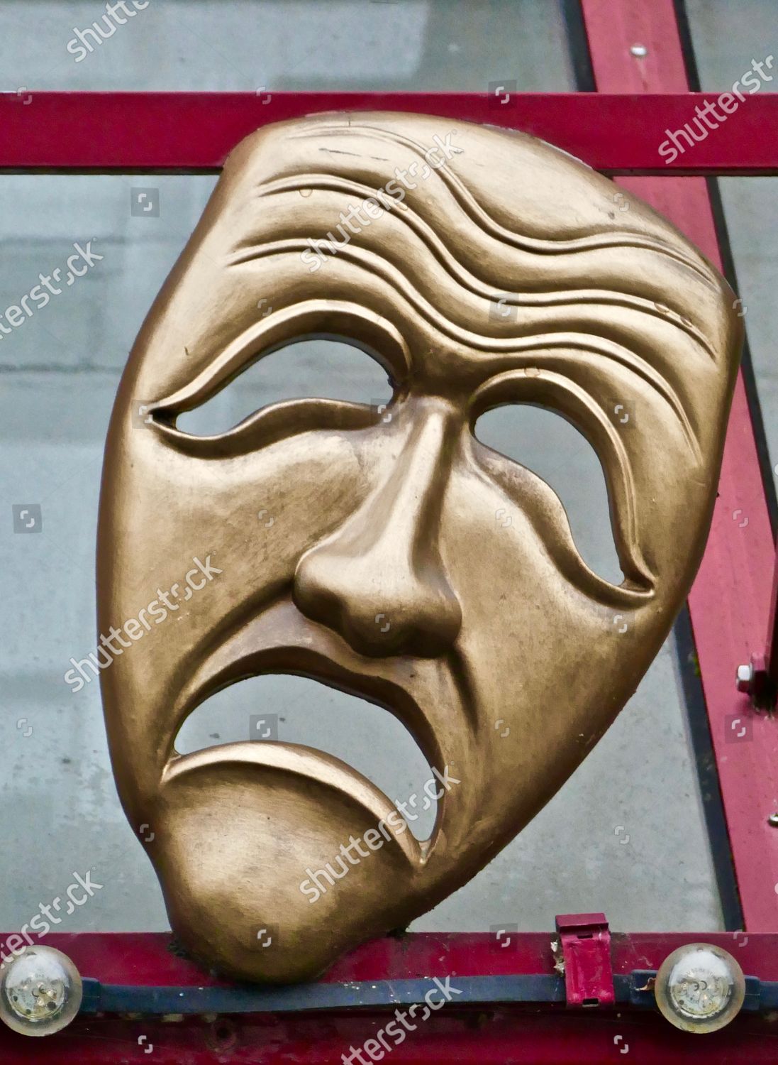 Tragedy Mask Known Melpomene Who Muse Editorial Stock Photo - Stock ...