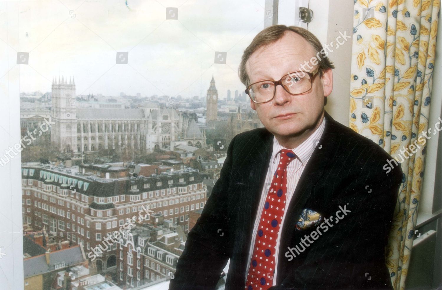 Environment Secretary John Selwyn Gummer Pictured Editorial Stock Photo ...